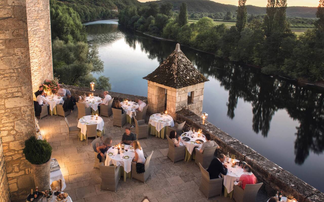 ~ Restaurant gastronomique Lot | Château de la Treyne